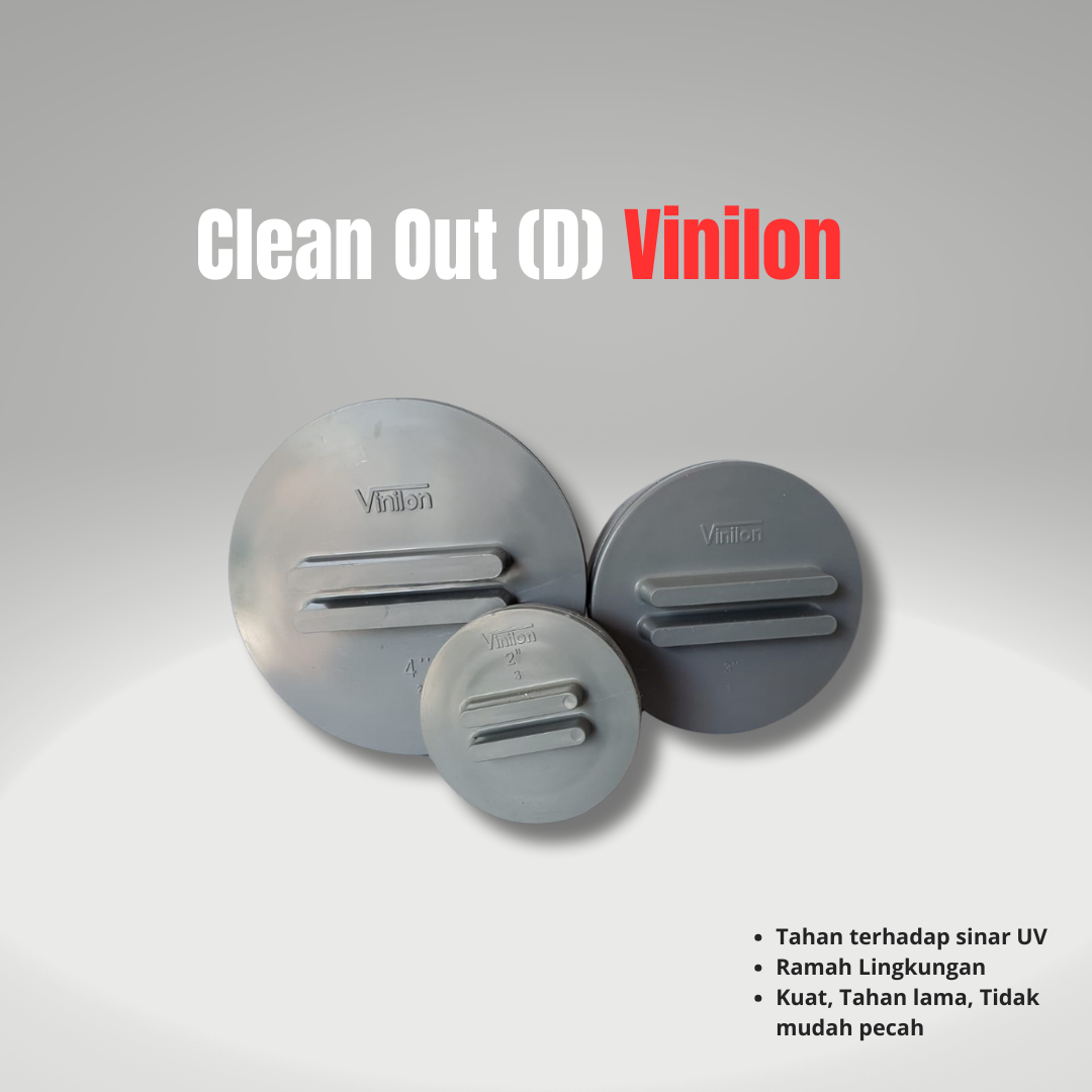 Clean Out PVC Vinilon (type D)/ ukuran 2'', 3'', 4'' | Lazada Indonesia