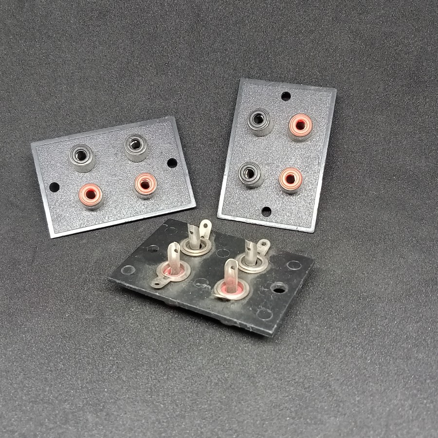 Soket Rca 4 Lubang/Pin (MODEL TUMPUK) | Lazada Indonesia