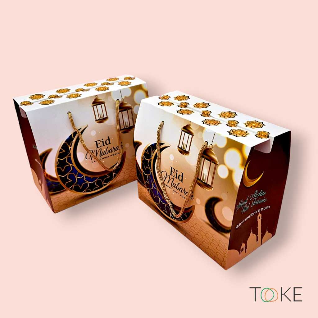 GABLE BOX / BOX POLOS DAN WARNA / BOX HAMPERS LEBARAN / PAPERBAG ...