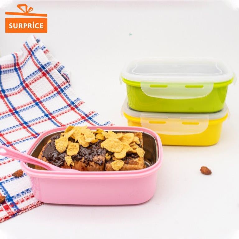 Surprice Tempat Makan Aluminium / Kotak Makan / Lunch Box | Lazada ...