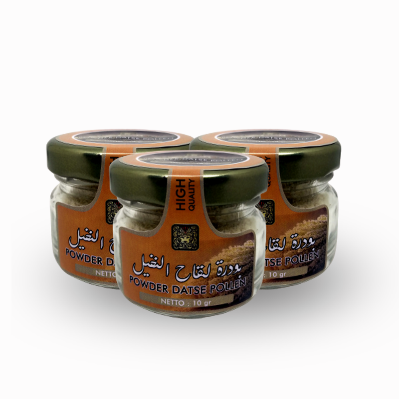 Serbuk Kurma Muda / Bubuk Sari Kurma Dates Pollen Powder Penyubur ...
