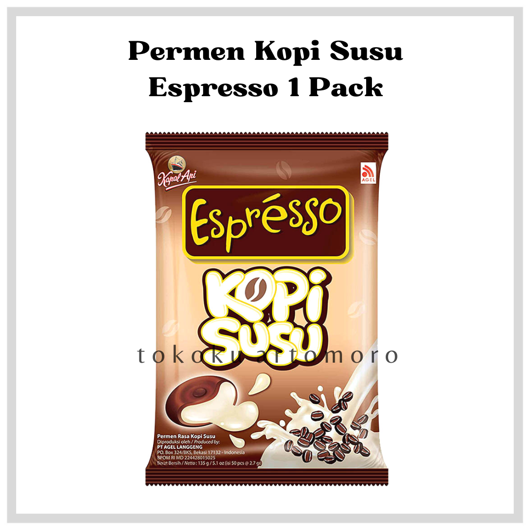 Permen Espresso Kopi Susu Kemasan 135 gr - Permen Kopi - Permen ...