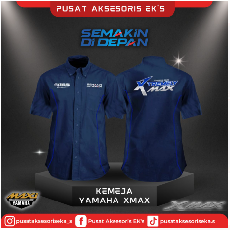 KEMEJA YAMAHA XMAX ( LENGAN PENDEK ) | Lazada Indonesia