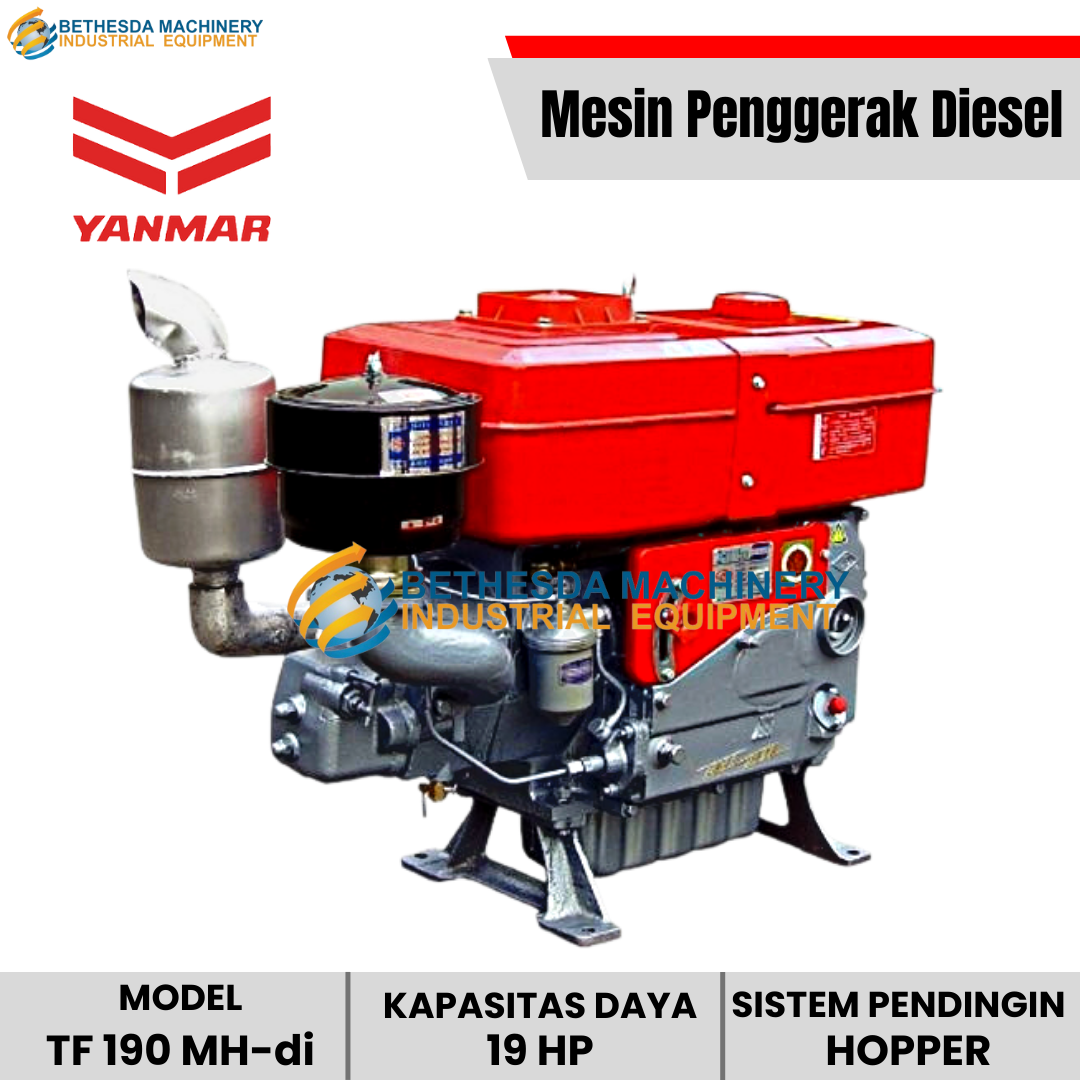 Diesel penggerak Yanmar TF 190 MH-di Mesin Engine 19hp 19PK Engkol Hopper | Lazada Indonesia
