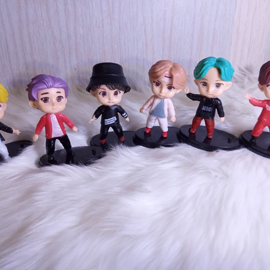 figure BTS TINY TAN - kpop k-pop action figure tiny tan | Lazada Indonesia