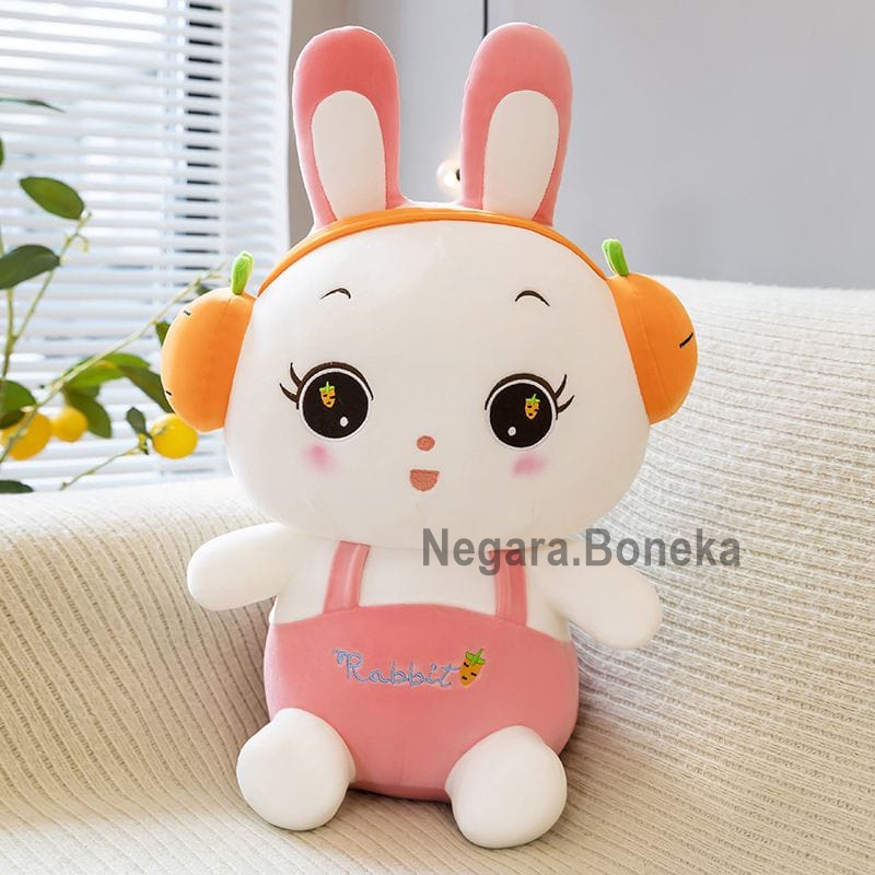BONEKA KELINCI RABBIT CARROT JUMPSUIT UKURAN 30CM | Lazada Indonesia