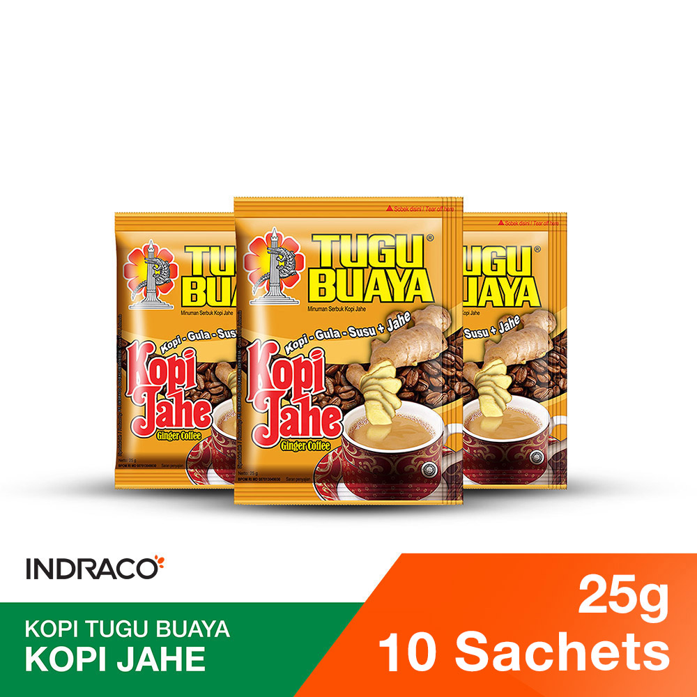 Tugu Buaya Kopi Jahe (10 sachets x 25g) | Lazada Indonesia