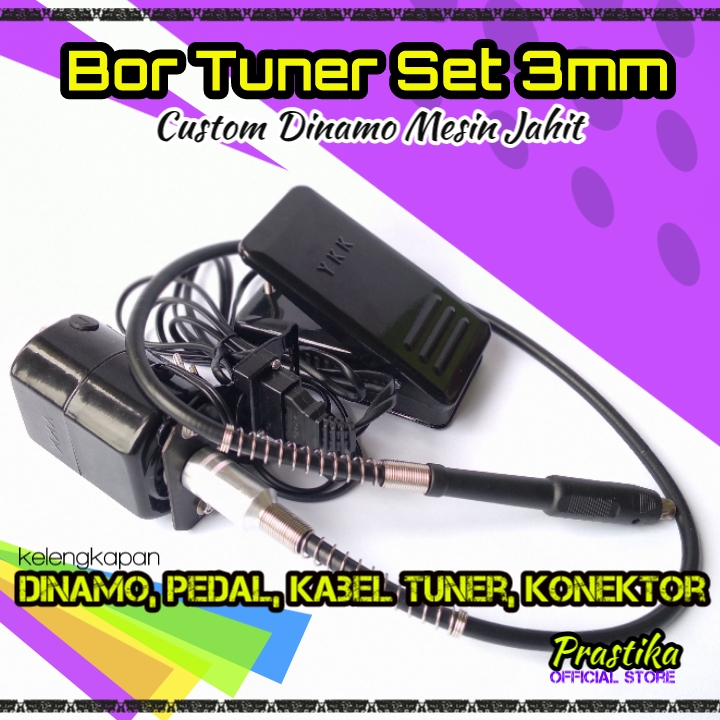 Bor Tuner Mini Custom Motor Mesin Jahit / Mini Die / Bor Tangan / Mini ...