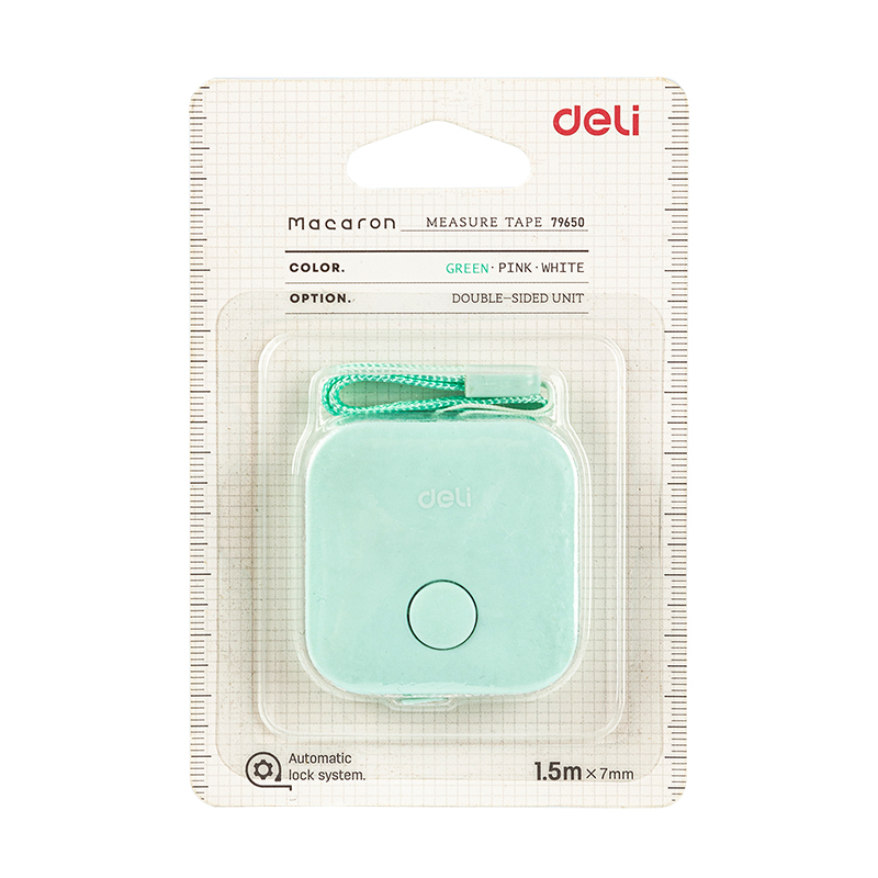 Deli Meteran Mini Meteran Gulung Meteran Kecil Lucu 4 Warna 1.5m ...