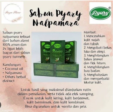 Sabun Pyary Nalpamara Sabun Arab Pyary Herbal Soap Original | Lazada ...