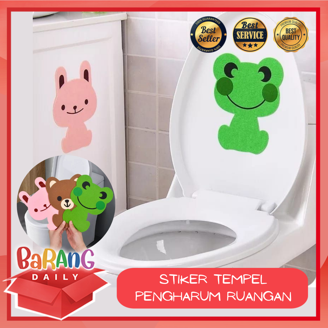 STIKER DINDING TEMPEL PENGHARUM PEWANGI RUANGAN MOTIF KARTUN HEWAN ...