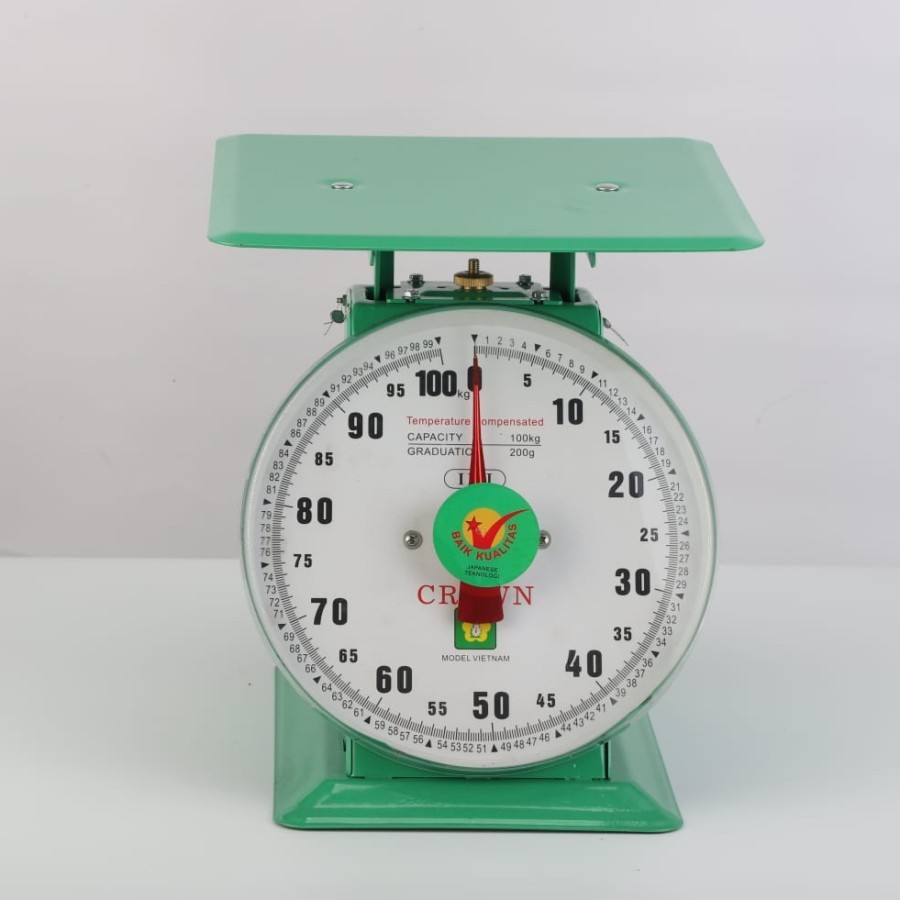Timbangan duduk jarum VIETNAM 100KG CROWN NHON HOA /Timbangan pegas 100kg vietnam | Lazada Indonesia