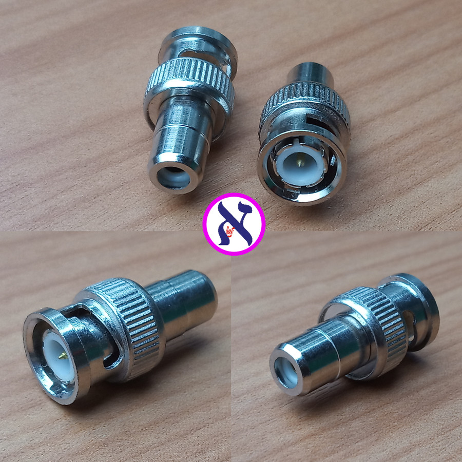 konektor bnc male to rca female | Lazada Indonesia