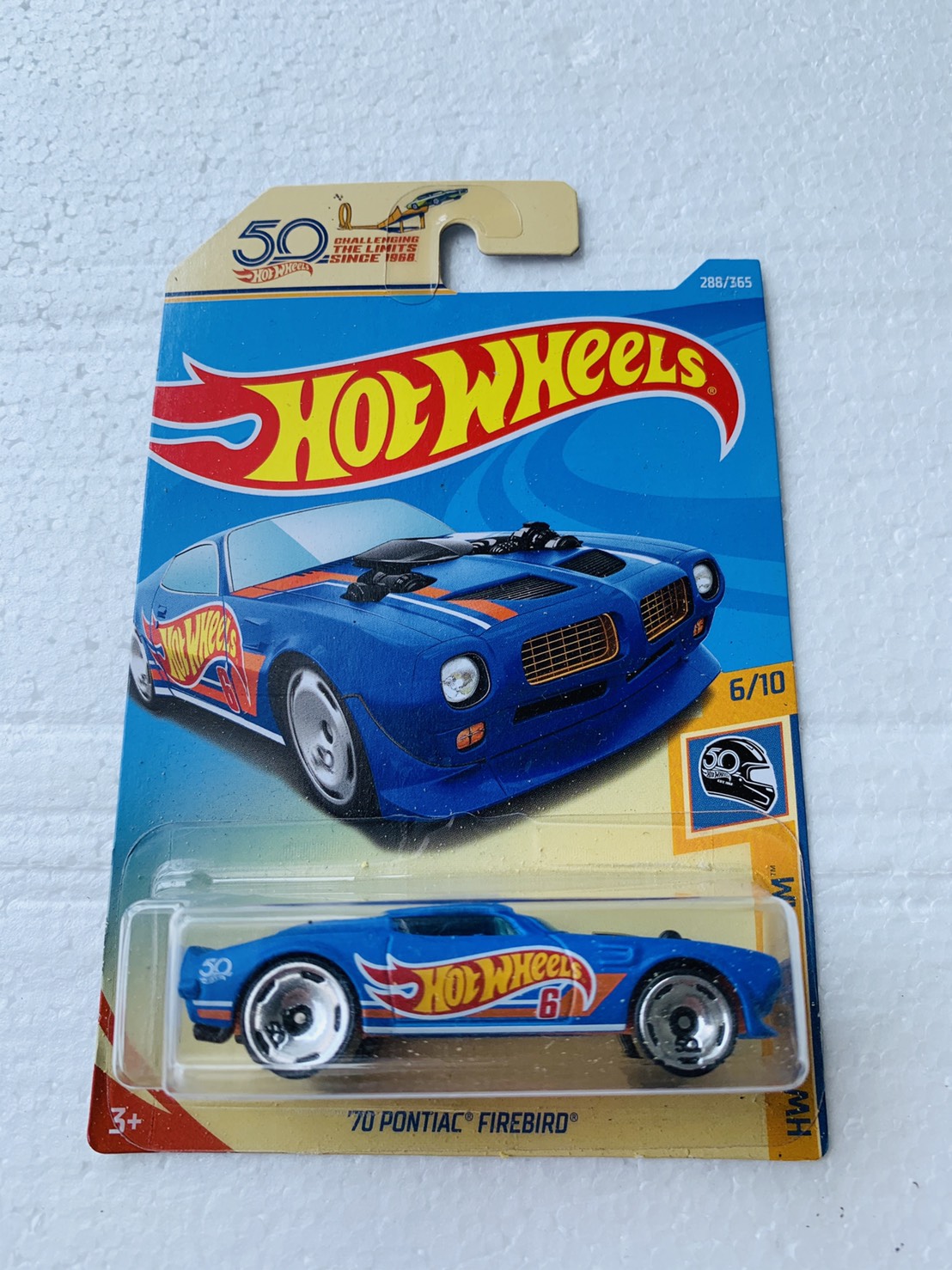 HOT WHEELS HOTWHEELS 70 PONTIAC FIREBIRD BIRU 50 TAHUN TH ANNIVARSARY ...