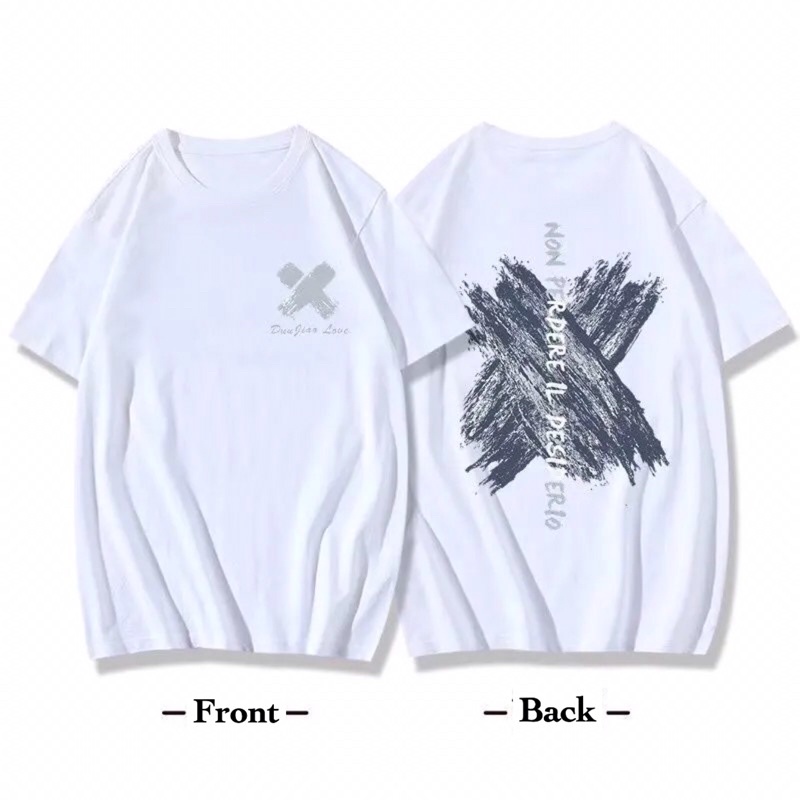 NASA IDOL T-shirt Atasan Baju Kaos Oversize Pria Putih Lengan Pendek ...