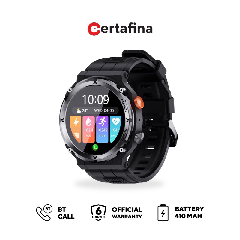 Certafina C21 PRO Smartwatch 410mah 1.39 Touch Screen Outdoor Sport ...