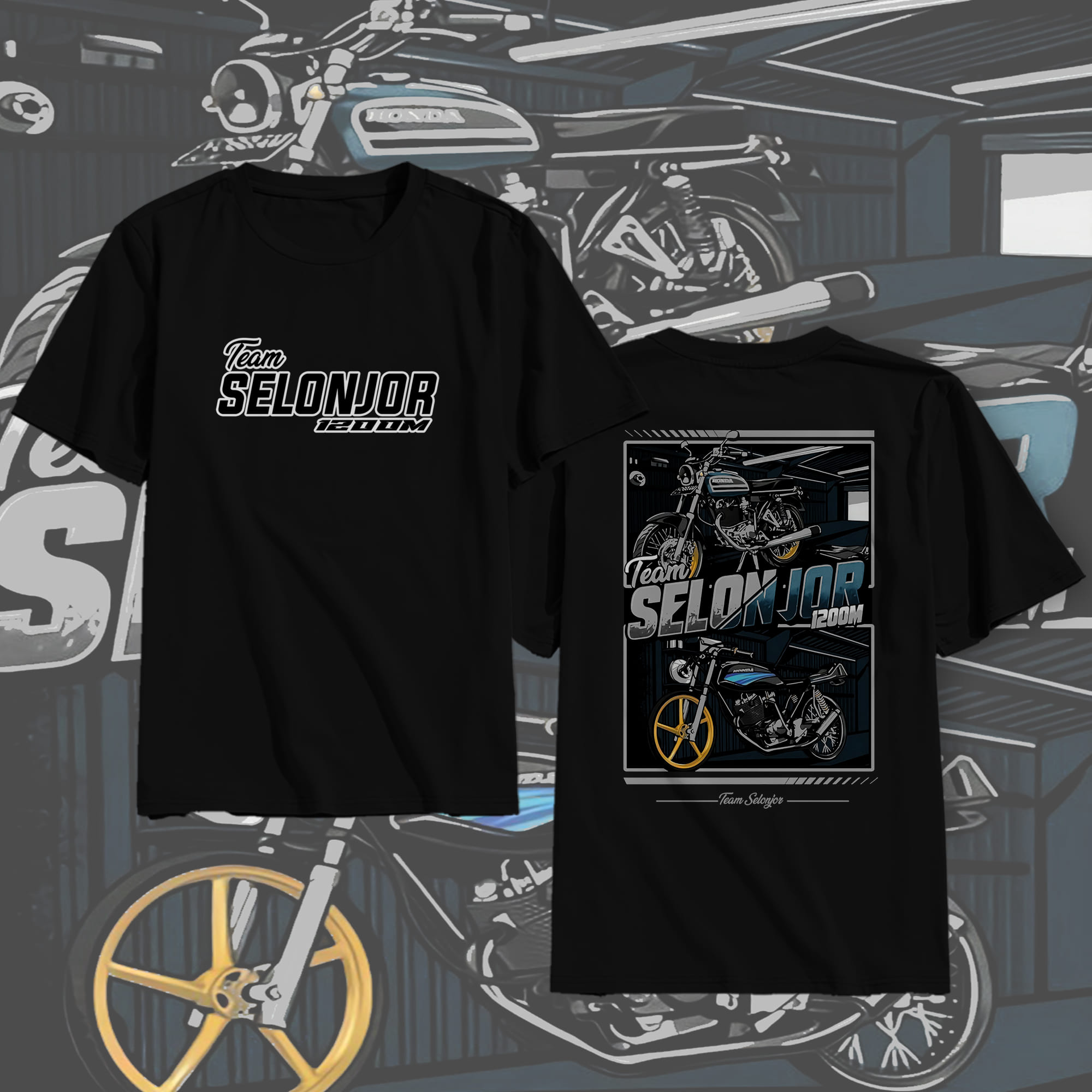 BossCustom Kaos Herex Team Selonjor 1200M | Kaos herex | Kaos herex cb ...