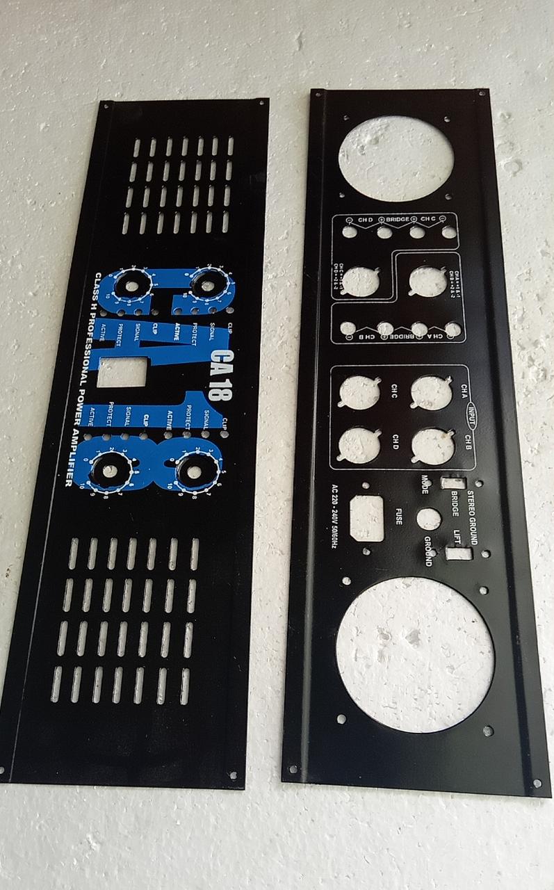 Panel CA 18 depan belakang untuk power amplifier stereo | Lazada Indonesia
