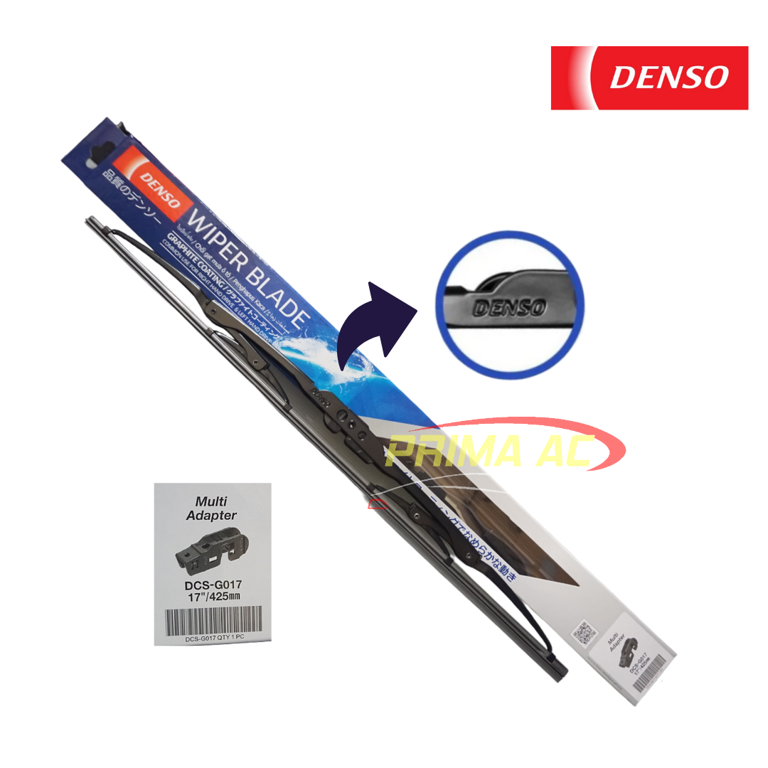 Wiper Mobil DENSO Standart/ New DCS ukuran 17 inch 17"" 425 mm Denso DCS-G017 | Lazada Indonesia