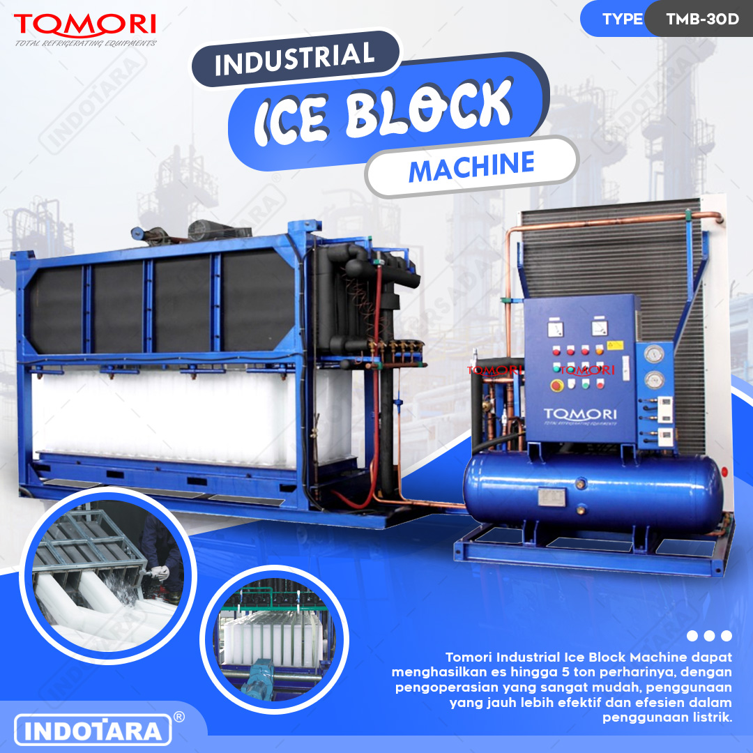 Ice Block Machine / Mesin Es Balok Industri Tomori TMB30D | Lazada Indonesia