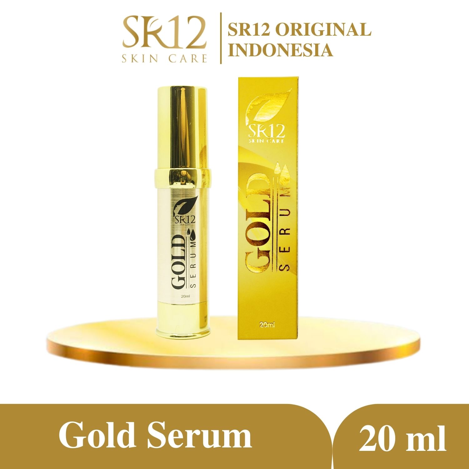 GOLD SERUM SR12 / SERUM SERBUK EMAS & COLLAGEN / ANTI AGING / SERUM ...