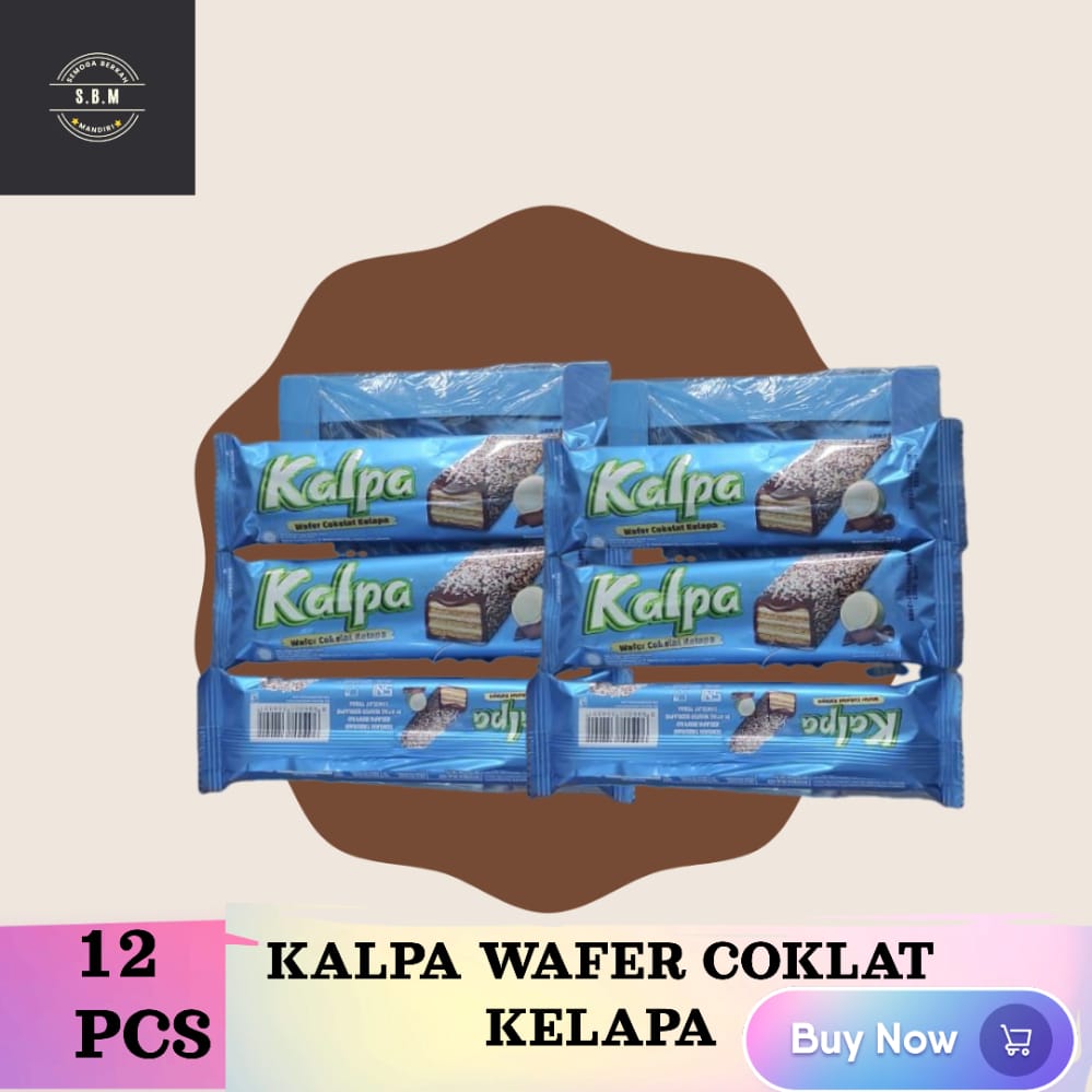 [1-BOX] Beng Beng WAFER ROMA COKLAT KALPA ISI [12 X 22 Gram] -Snack ...