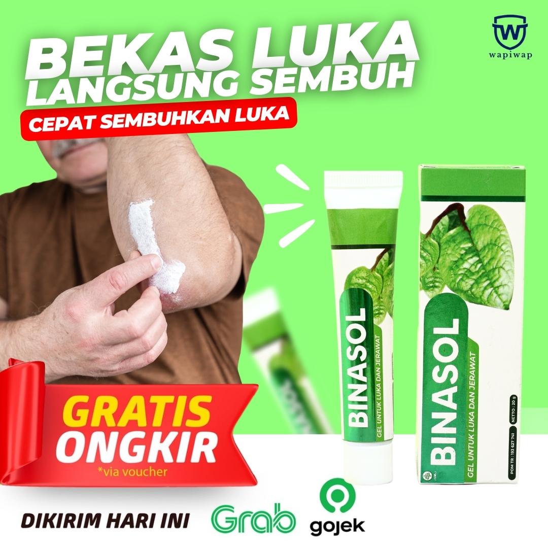 Binasol Gel Obat Luka Diabetes Luka Terbuka Luka Bakar dan Luka Pasca ...