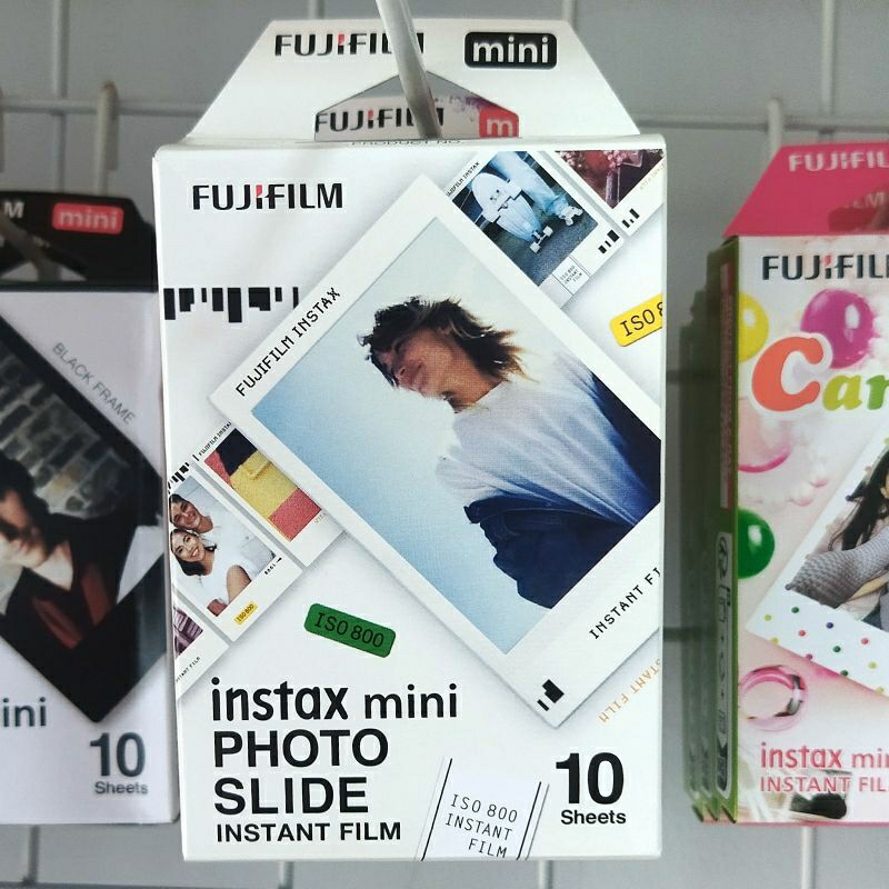 Fujifilm Instax Mini Paper 10 Sheet Photo Slide - Refil Isi Kertas ...