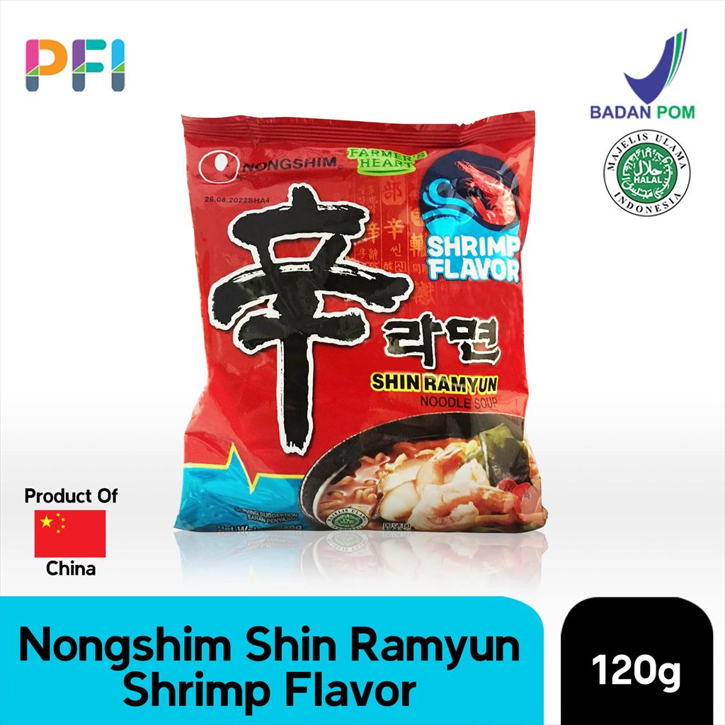 Nongshim Shin Ramyun Shrimp Flavour 120gr | Lazada Indonesia
