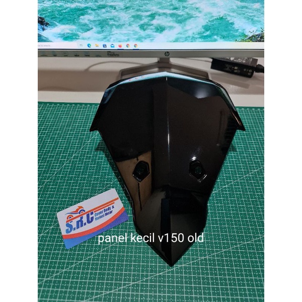 dada / panel kecil plat nomor vario 150 125 fi injeksi led hitam merk ...