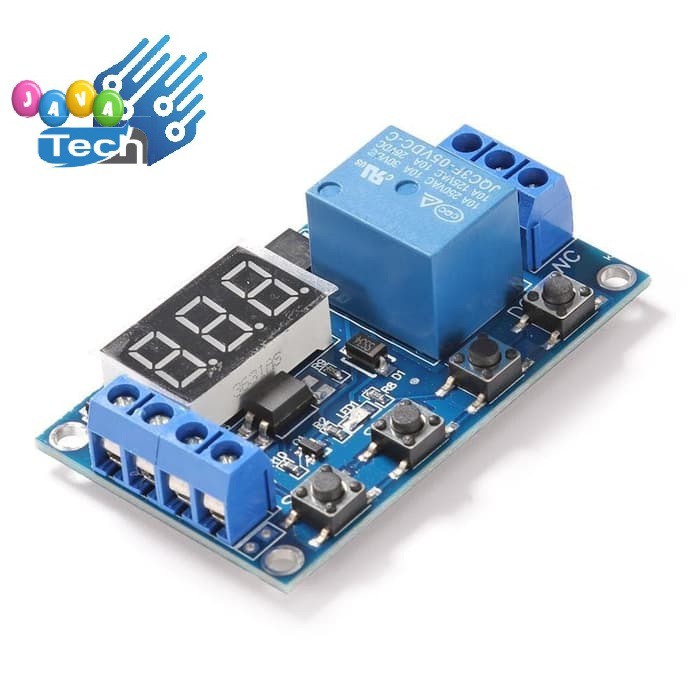 Digital Delay Timer Trigger ON-OFF Relay | Lazada Indonesia