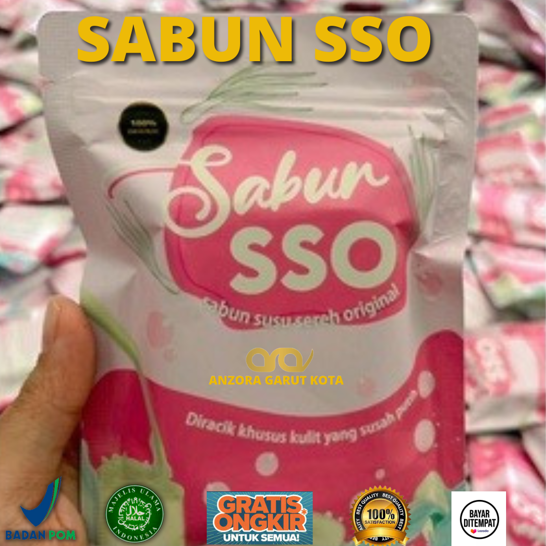 SABUN SSO ORIGINAL SABUN SUSU SEREH ORIGINAL LULUR ANZORA SABUN ANZORA ...