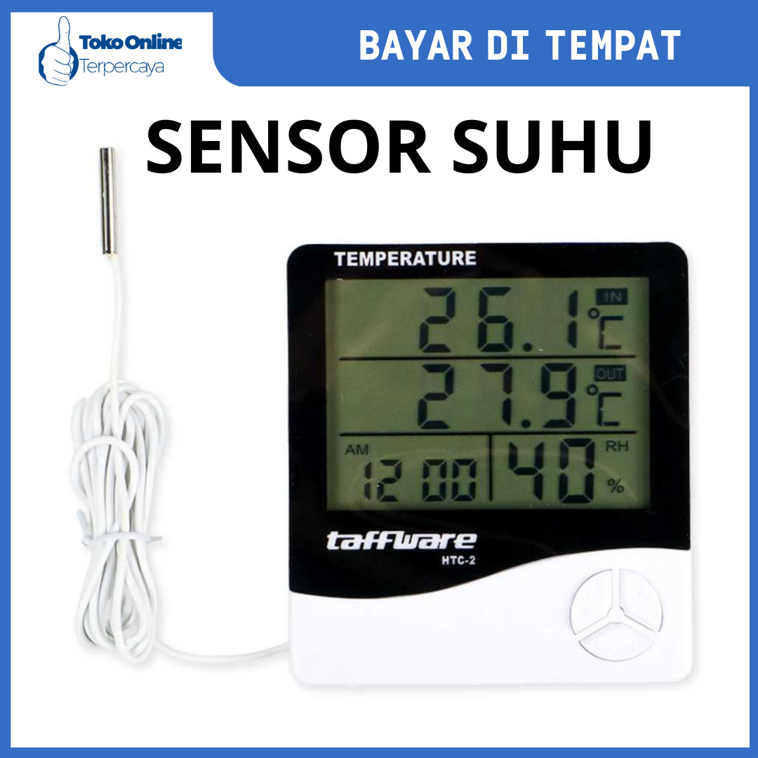 COD Alat Sensor Suhu Ruangan Dan Kelembaban Pengukur Suhu Humidity ...
