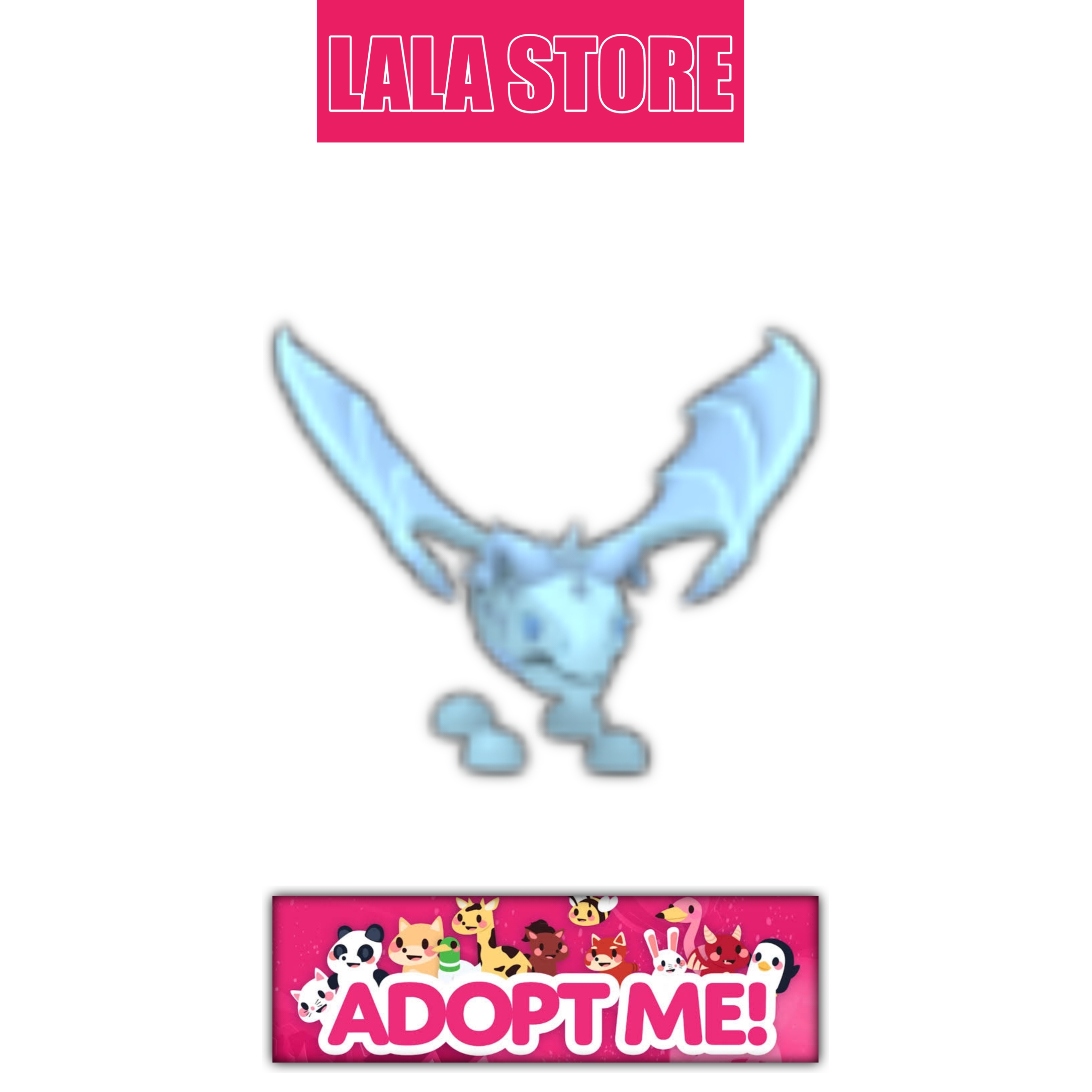 Adopt Me - Frost Dragon - Roblox | Lazada Indonesia