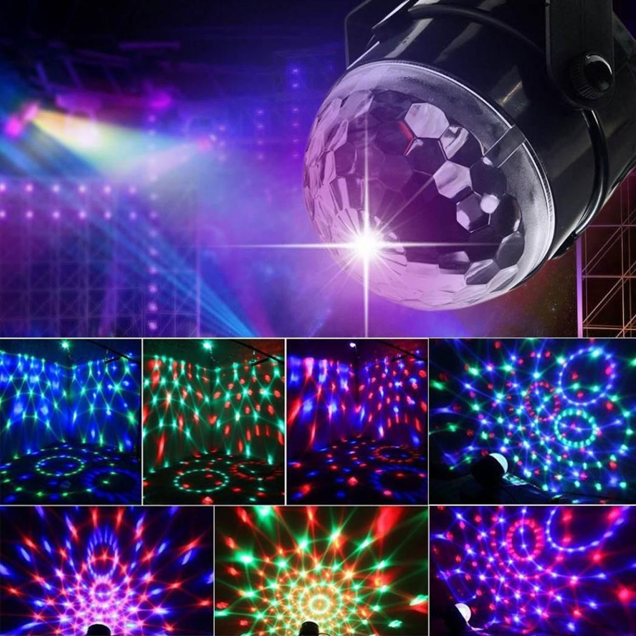 LAMPU DISCO SENSOR SUARA MS-357 - LAMPU LED MINI STAGE LIGHT - NUMBER99 ...