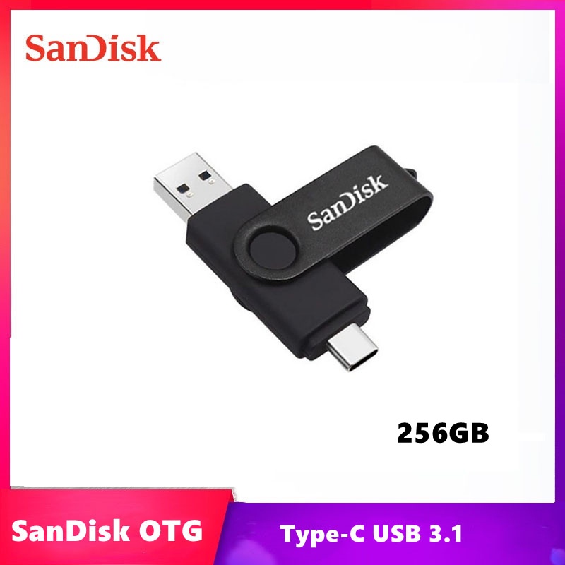 FLASHDISK OTG TYPE C & Type A USB 32GB/64GGB/128GB/256GB FLASH DRIVE ULTRA DUAL USB 3.1 ...
