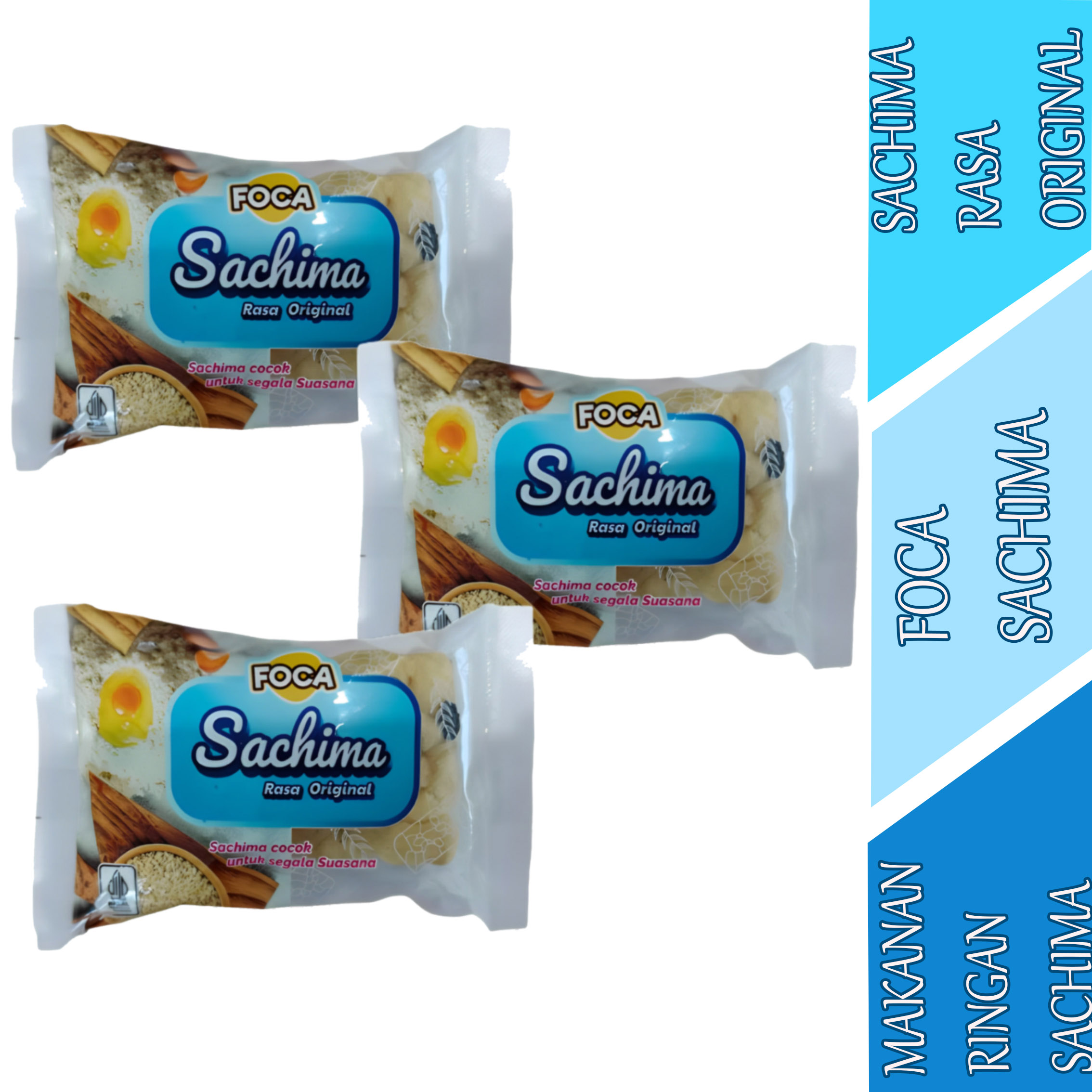 Sachima Rasa Original - Foca Sachima - Makanan Ringan Sachima - 40gr ...