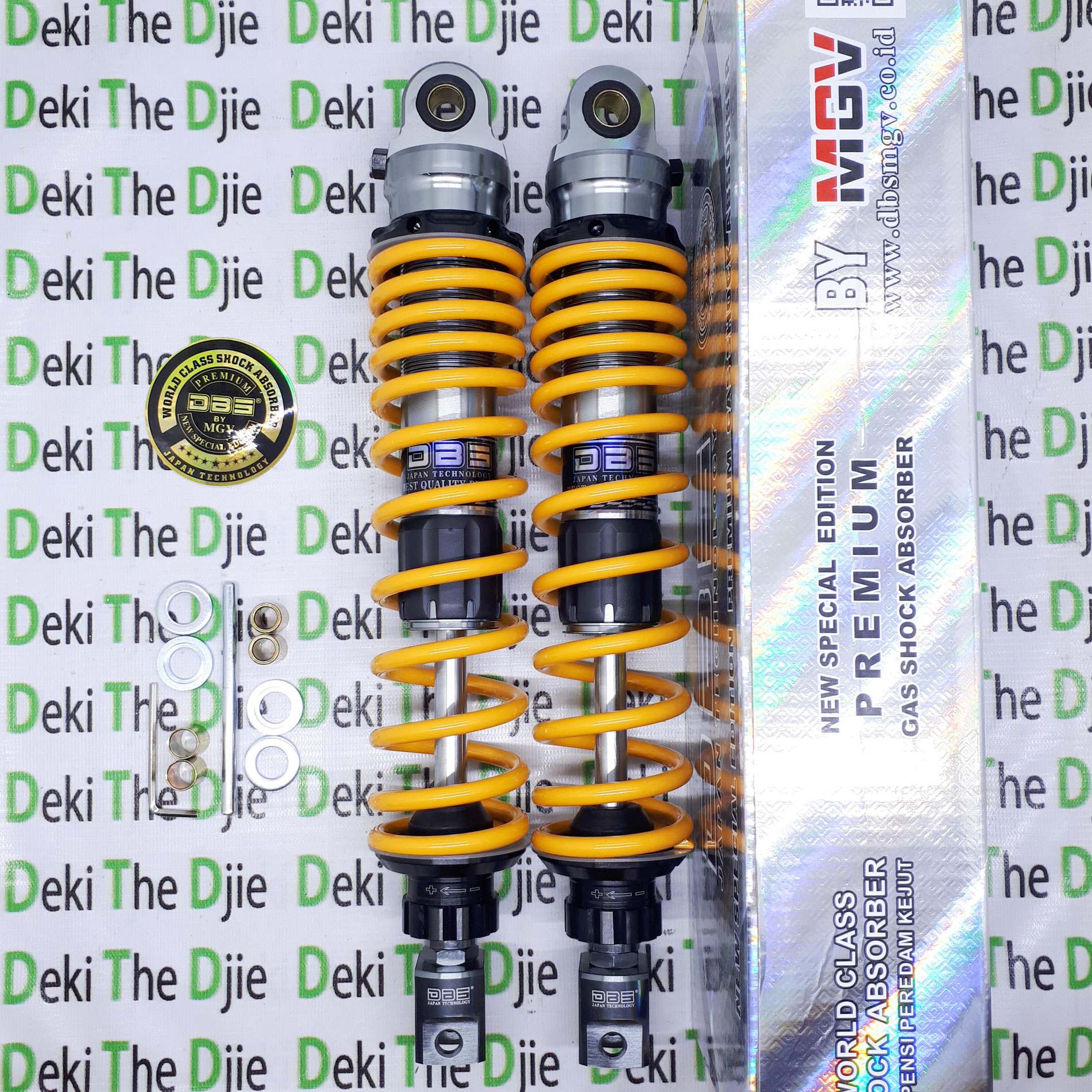 Shock Shockbreaker DBS ORIGINAL DBS-744 CNC-Series Yamaha NMAX 155 XMAX ...