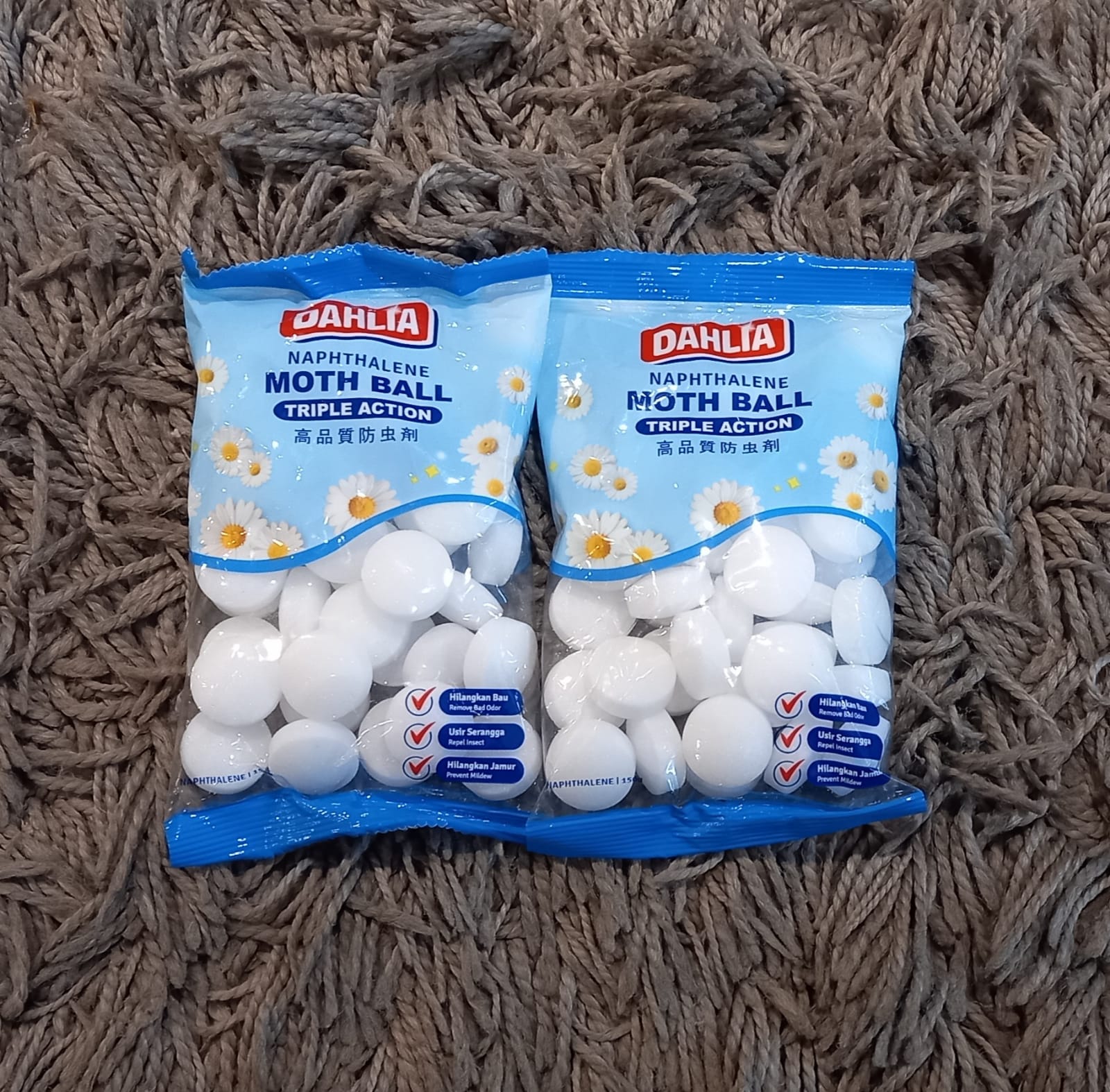 Kamper Dahlia Napthalena Triple Action 150gr | Lazada Indonesia