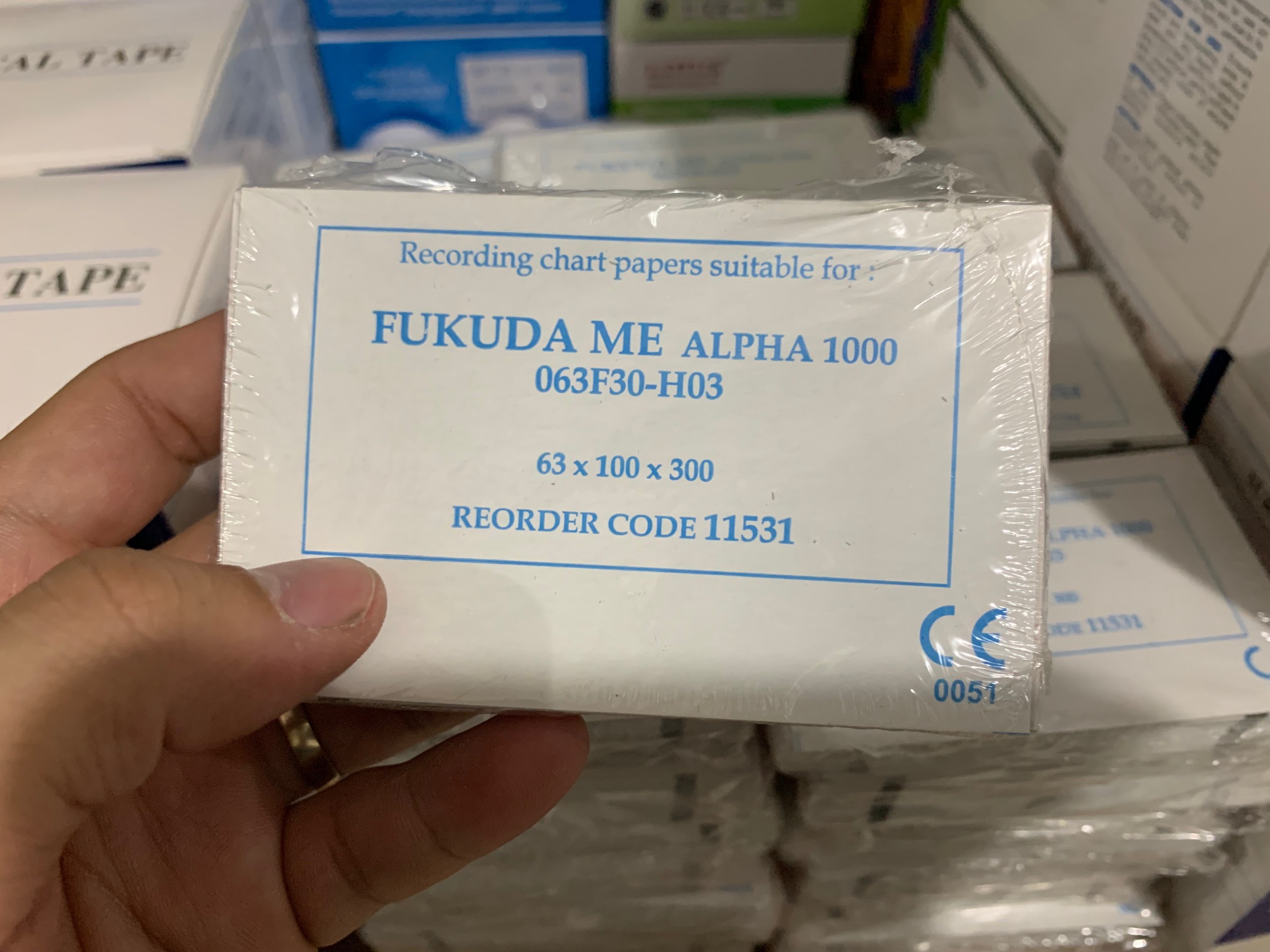 Kertas EKG Fukuda ME ALPHA 1000 63x100x300 | Lazada Indonesia