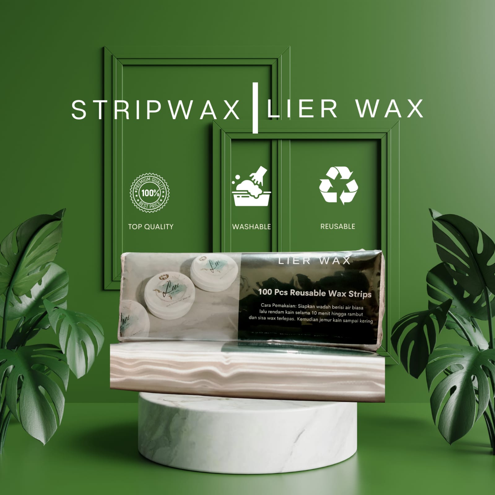 (100 lembar) kain wax / kertas wax / strip wax/ lierwax sugar waxing ... (100 lembar) kain wax / kertas wax / strip wax/ lierwax sugar waxing ...