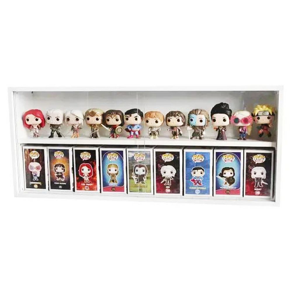 Rak Display Funko Pop NENDOROID GUNDAM - Etalase Action Figure - PUTIH ...