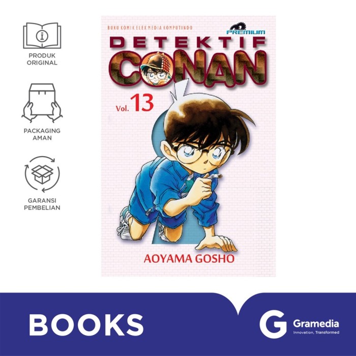 Buku Komik - Detektif Conan Premium 13 (Aoyama Gosho) | Lazada Indonesia