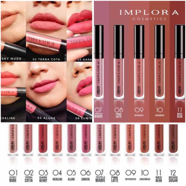 IMPLORA LIP CREAM ORIGINAL | Lazada Indonesia