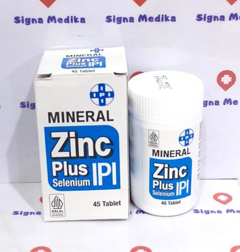 Vitamin Zinc Plus Ipi Isi 45 Tablet - Vitamin Mineral Zinc | Lazada ...