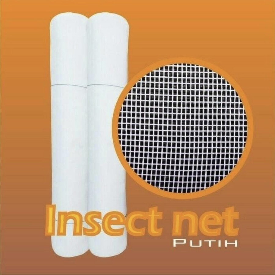 Insect net (waring) putih lebar 3 meter eceran | Lazada Indonesia