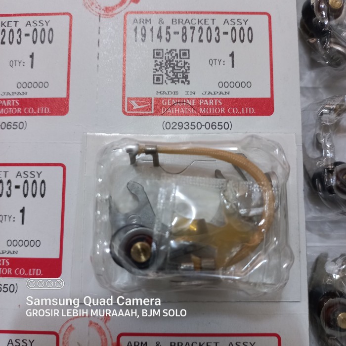 PLATINA HIJET ZEBRA CARRY KIJANG 19145-87203-000 DAIHATSU GENUINE /ORI ...