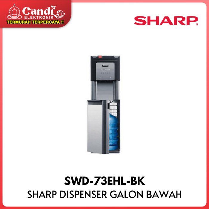 SHARP DISPENSER BOTTOM GALLON SWD-73EHL-BK | Lazada Indonesia