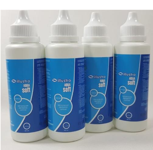 Cairan Softlens ILLUSTRO AQUA SOFT 120ml / Pembersih Rendam Soflens ...