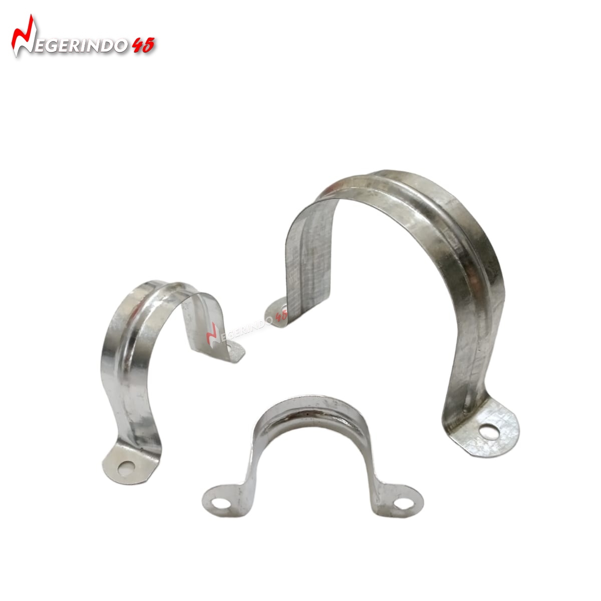KLEM OMEGA 2" 2 1/2" 3" 4" CLAMPS OMEGA GALVANIS | Lazada Indonesia